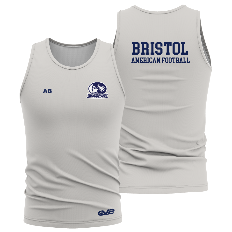 Bristol American Football – Apache – Grey Vest | EV2 Sportswear